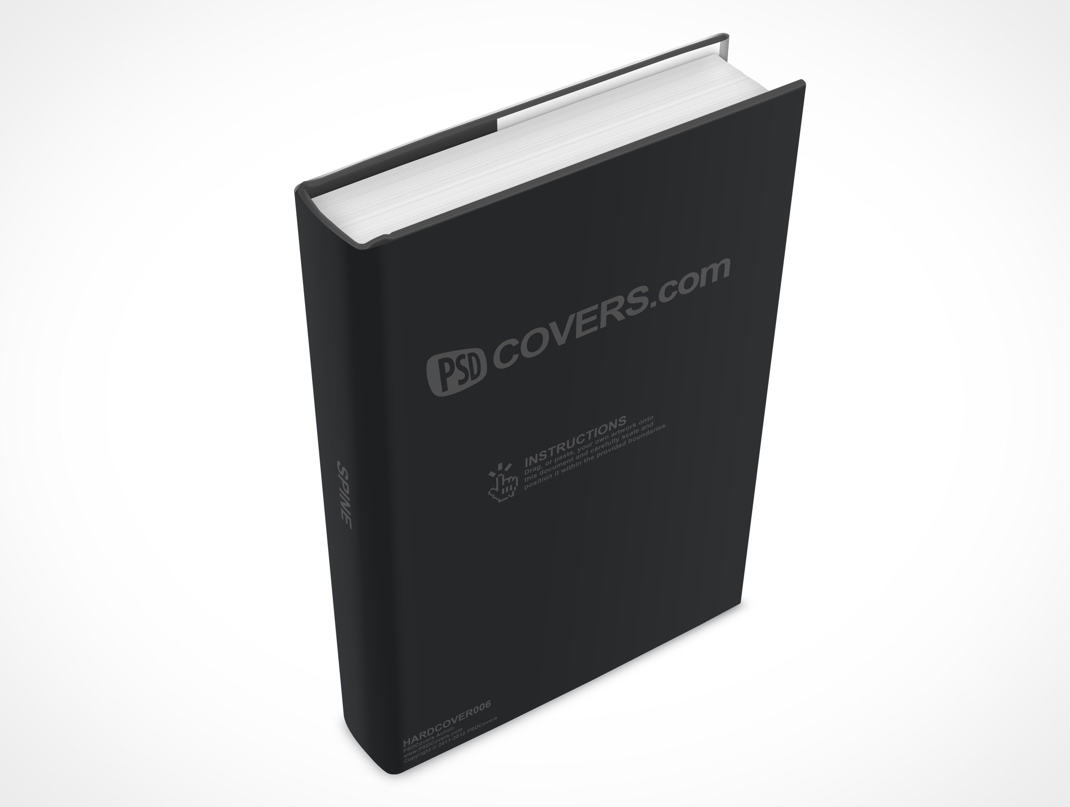 HARDCOVER006 • Market Your PSD Mockups for hardcover