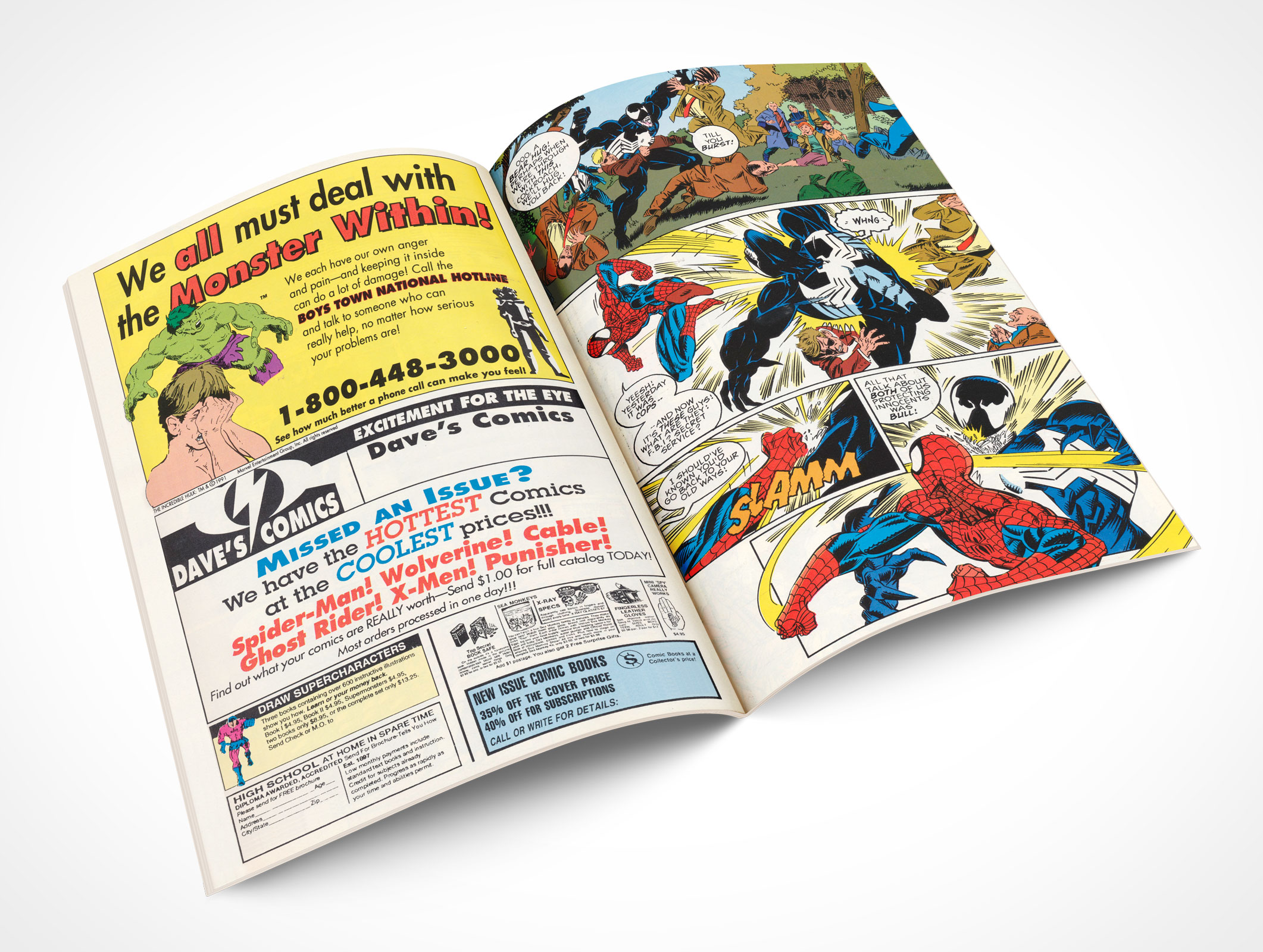 COMICBOOK011 • Market Your PSD Mockups for comic